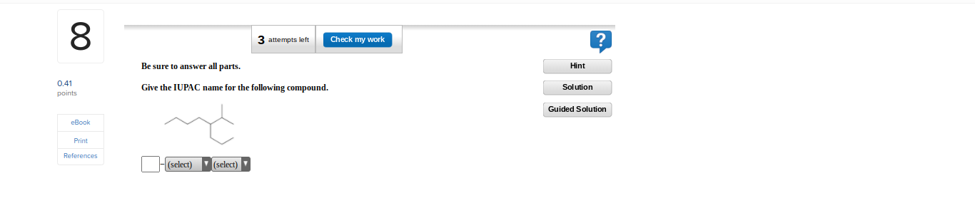 Solved 7 3 attempts left Check my work Be sure to answer all | Chegg.com