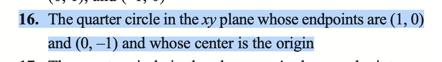 Solved In Exercises 16 find a smooth parametrization of the | Chegg.com