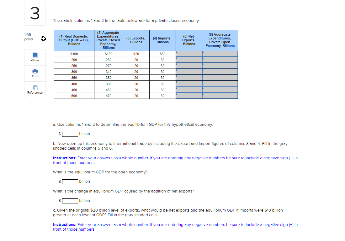 Solved The data In columns 1 and 2 in the table below are | Chegg.com