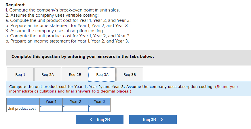 Solved Problem 7-18 Variable and Absorption Costing Unit | Chegg.com