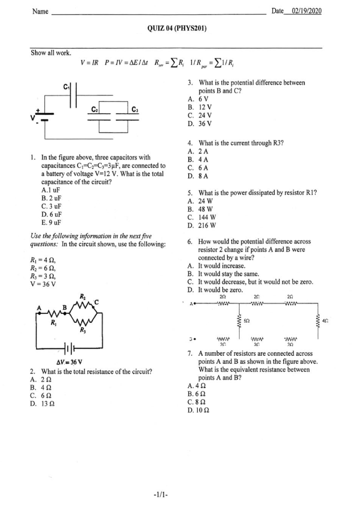 Solved Can you please answer questions 1-7? Thank | Chegg.com Solved Can you please answer questions 1-7? Thank | Chegg.com
