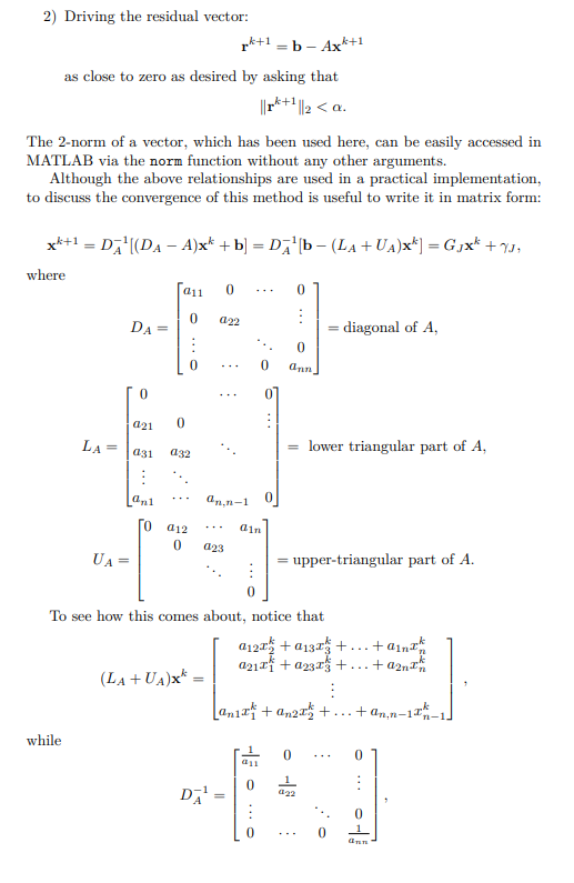 Solved Scientific computing problem in Math department If | Chegg.com