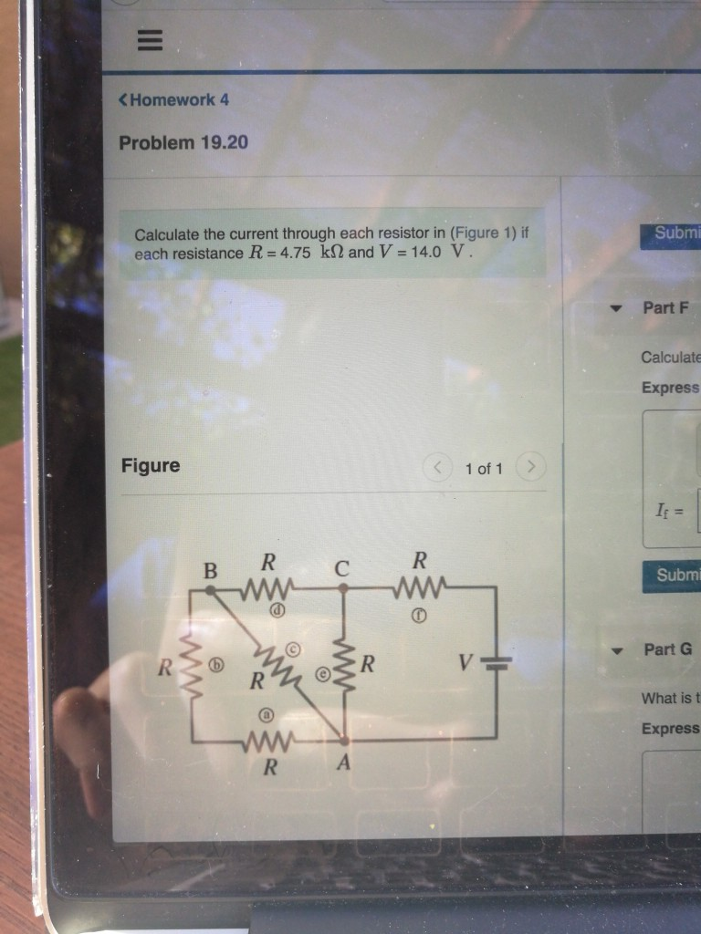Solved Calculate the current through resistor a,b,c,d,e, and | Chegg.com