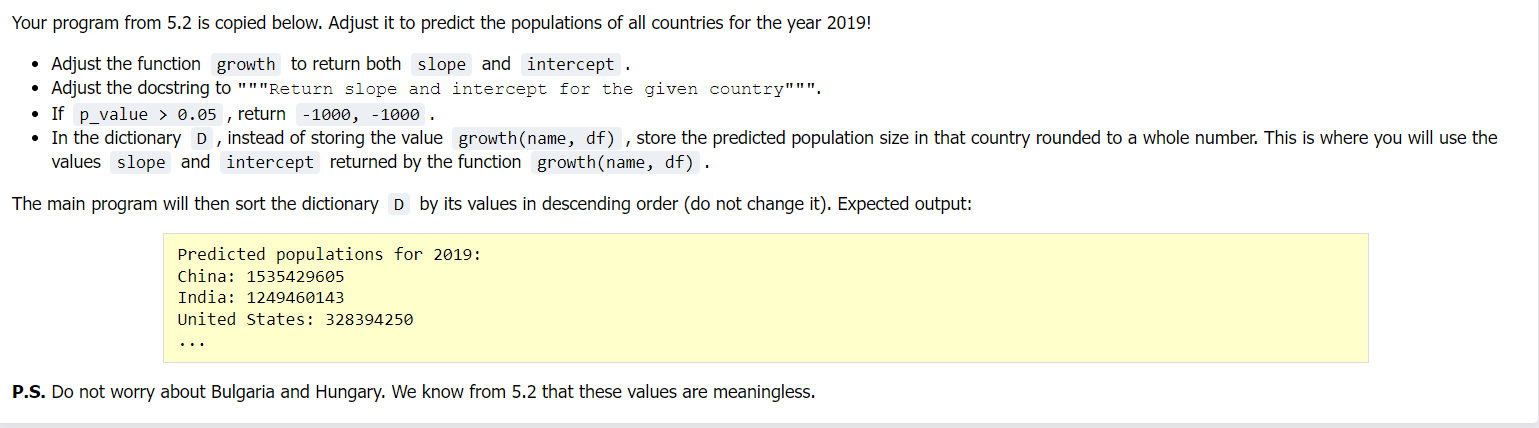 Python code needed. Hint and dataset(few lines) are | Chegg.com