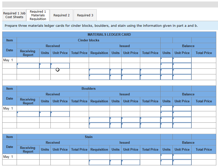 Solved Problem 15-6A (Static) Preparing job cost sheets and | Chegg.com