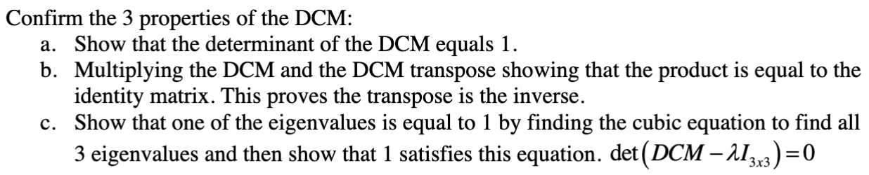 Solved 1)d) Determine the Euler Parameters by finding the | Chegg.com
