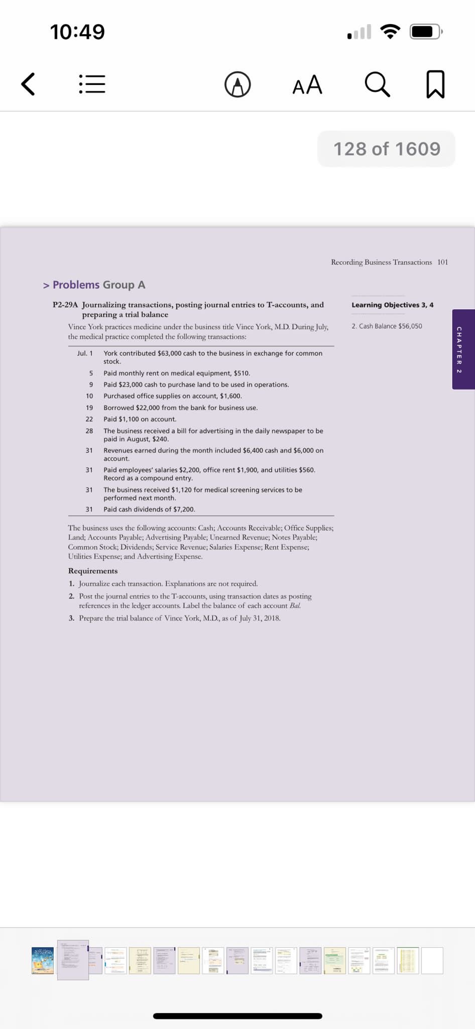 Solved P2-29A Journalizing transactions, posting journal | Chegg.com