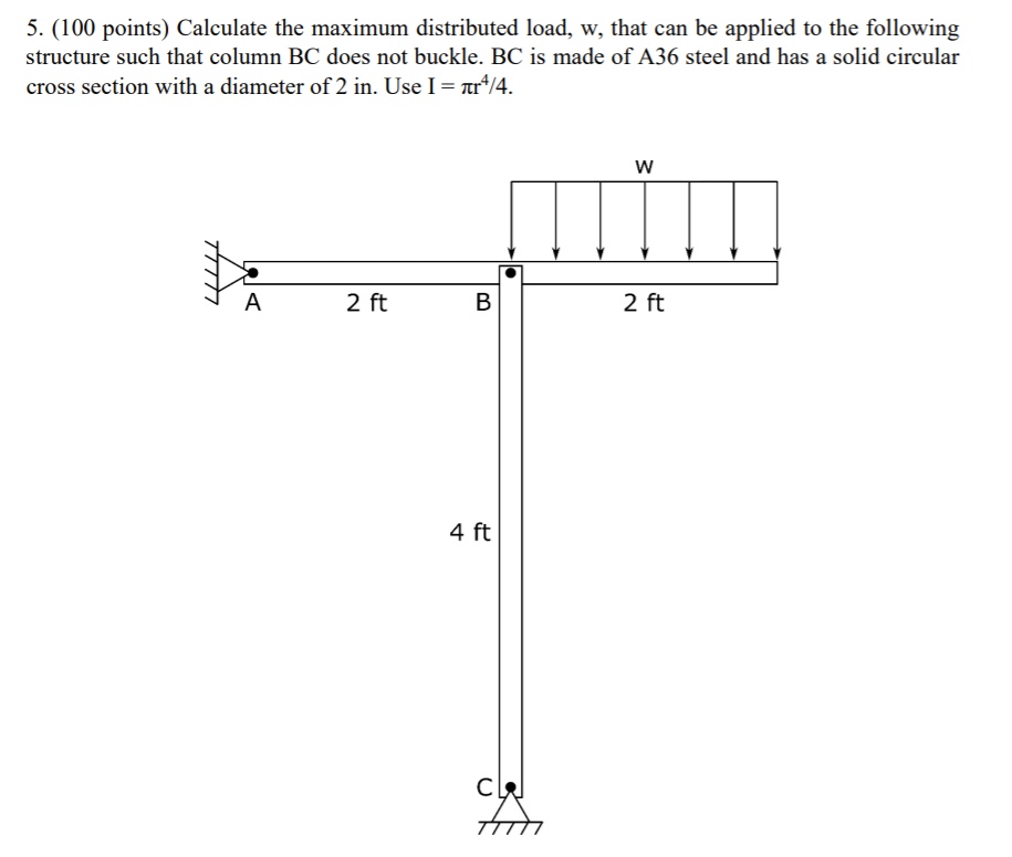 Solved 5. (100 points) Calculate the maximum distributed | Chegg.com