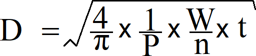 Solved D=4π2×1P×Wn×t ﻿ ﻿what does n ﻿mean in ﻿this | Chegg.com