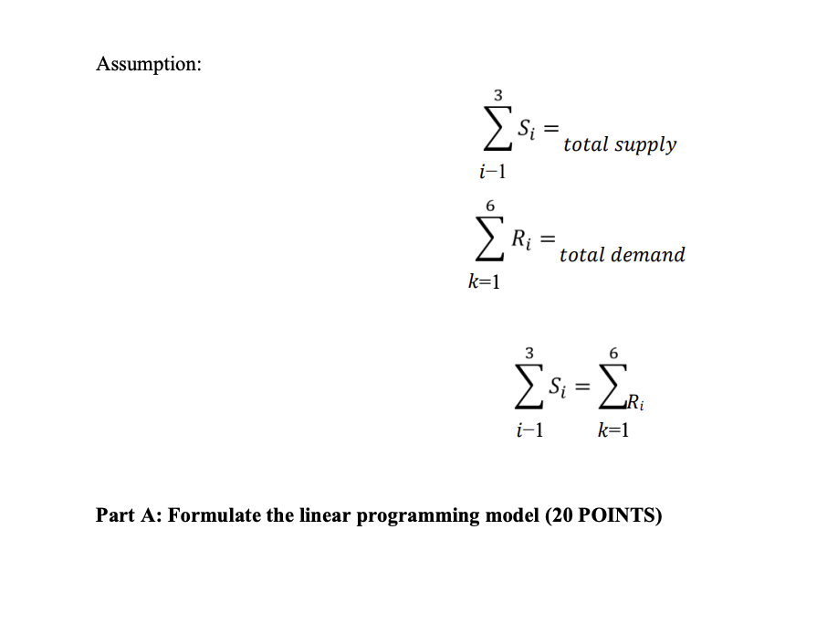 Solved Problem 3. (40 POINTS) FORMULATE THE MATHEMATHICAL | Chegg.com