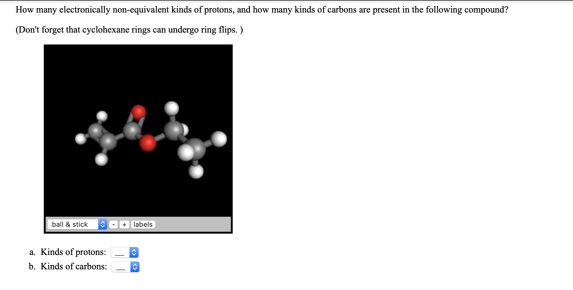 Solved How many electronically non-equivalent kinds of | Chegg.com