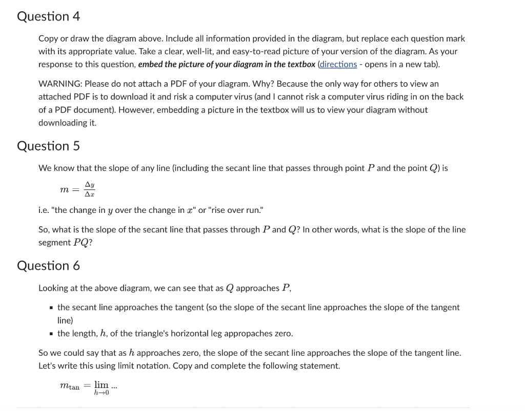 Solved - A right triangle is drawn with the line segment PQ | Chegg.com