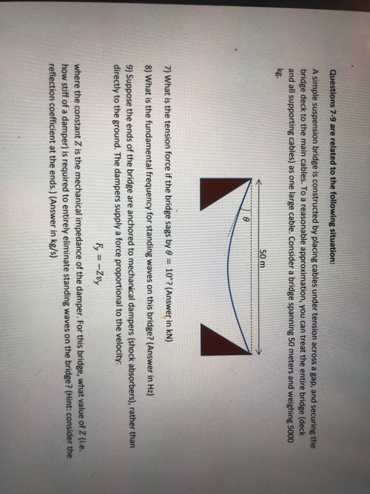 Solved Questions 7-9 are related to the following situation | Chegg.com