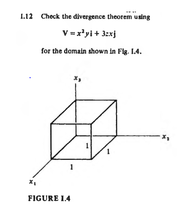 Solved 112 Check The Divergence Theorem Using For The 