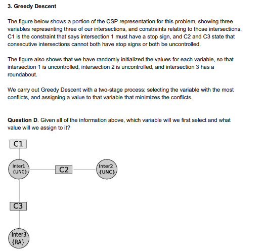 E. With the same partial CSP shown in the figure, | Chegg.com
