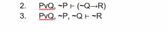 Solved 2. 3. PVQ, -P+(-Q-R) PvQ, -P,-QER | Chegg.com