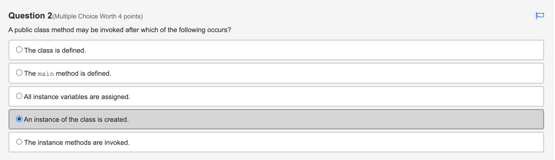 Solved Question 2(Multiple Choice Worth 4 points) A public | Chegg.com