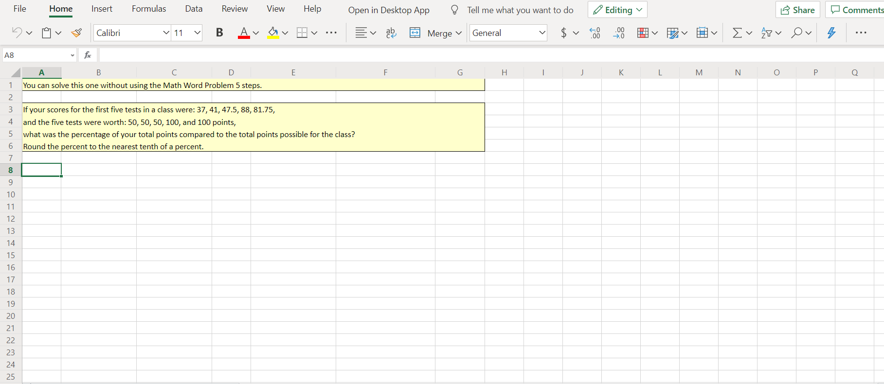 Solved File Home Insert Formulas Data Review View Help Open | Chegg.com