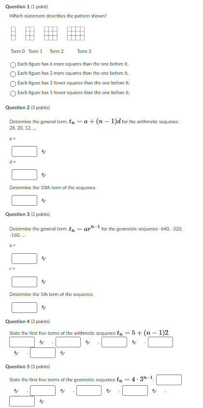 Question 1 (1 point) Which statement describes the | Chegg.com