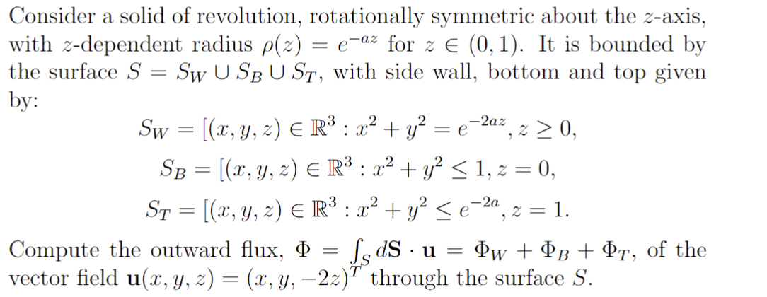 Solved Consider a solid of revolution, rotationally | Chegg.com