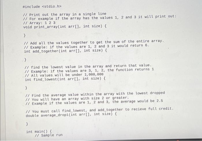 Solved In this assignment you will be writing four functions | Chegg.com