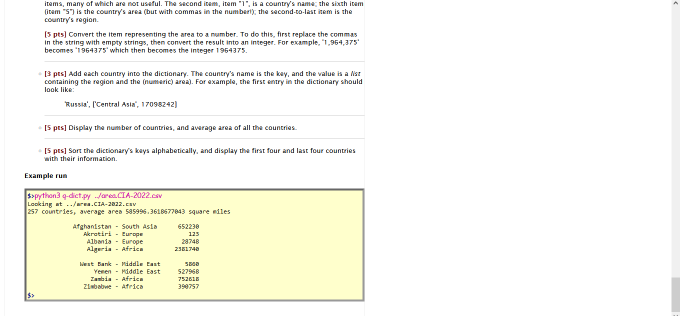 Solved File Access, String Processing (25 points total.) | Chegg.com