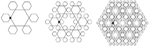 Solved python turtle graphic for the shown graphic (third | Chegg.com