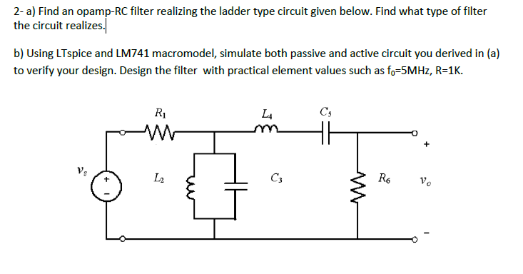 Solved i need lt spice simulation must for part b,,,,, i | Chegg.com
