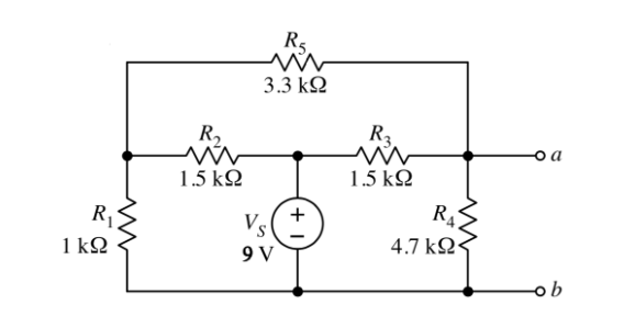 Solved Calculate the thevenins voltage and resistance. | Chegg.com