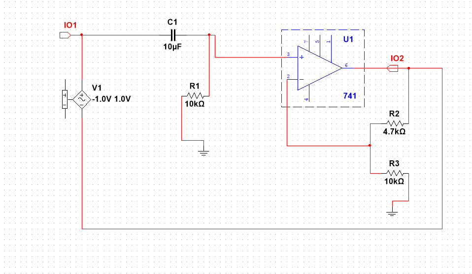 I Have A Project Active High Pass Filter Using