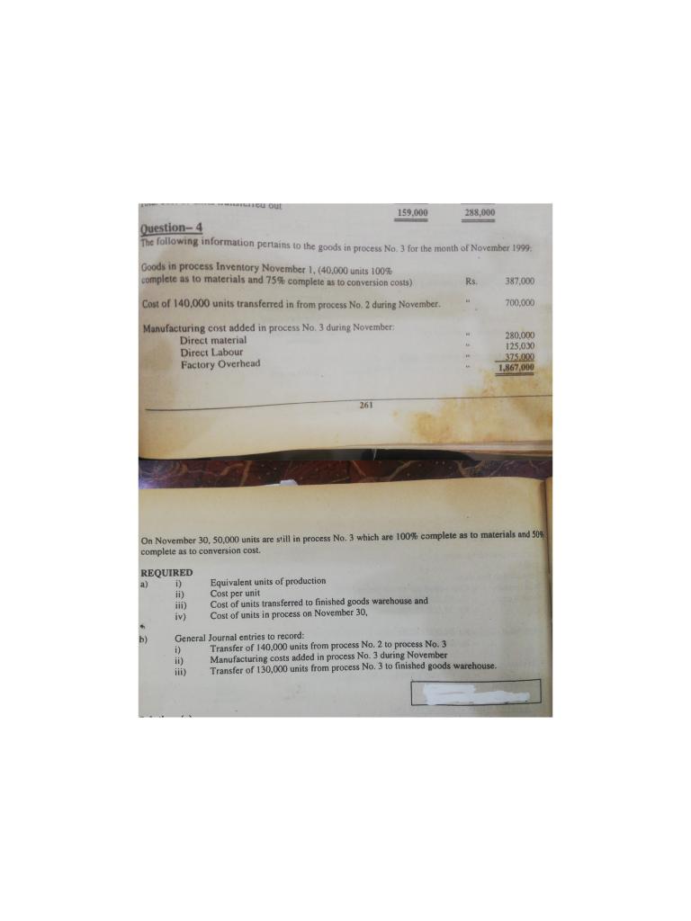 Ouestion-4 The following information pertains to the | Chegg.com