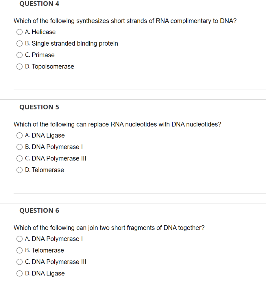 Solved What is the correct base-pairing in DNA? O A. A binds | Chegg.com