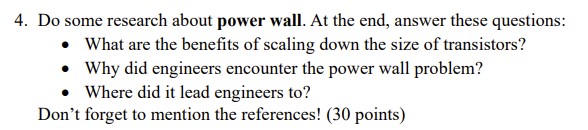 4. Do some research about power wall. At the end, | Chegg.com