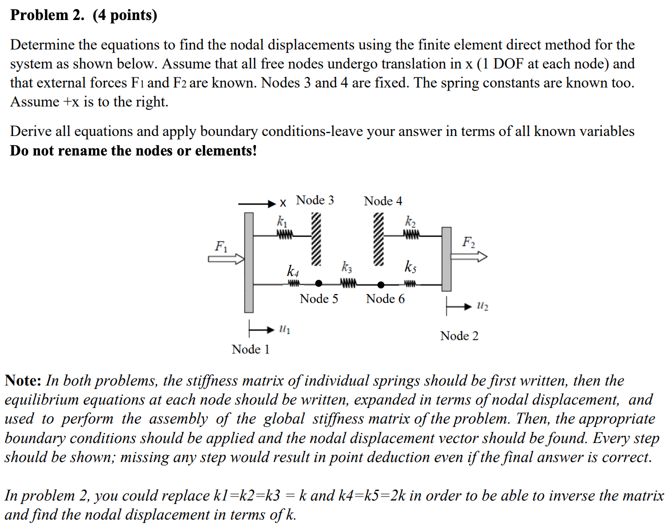 Solved Problem 2. (4 points) Determine the equations to find | Chegg.com Solved Problem 2. (4 points) Determine the equations to find | Chegg.com
