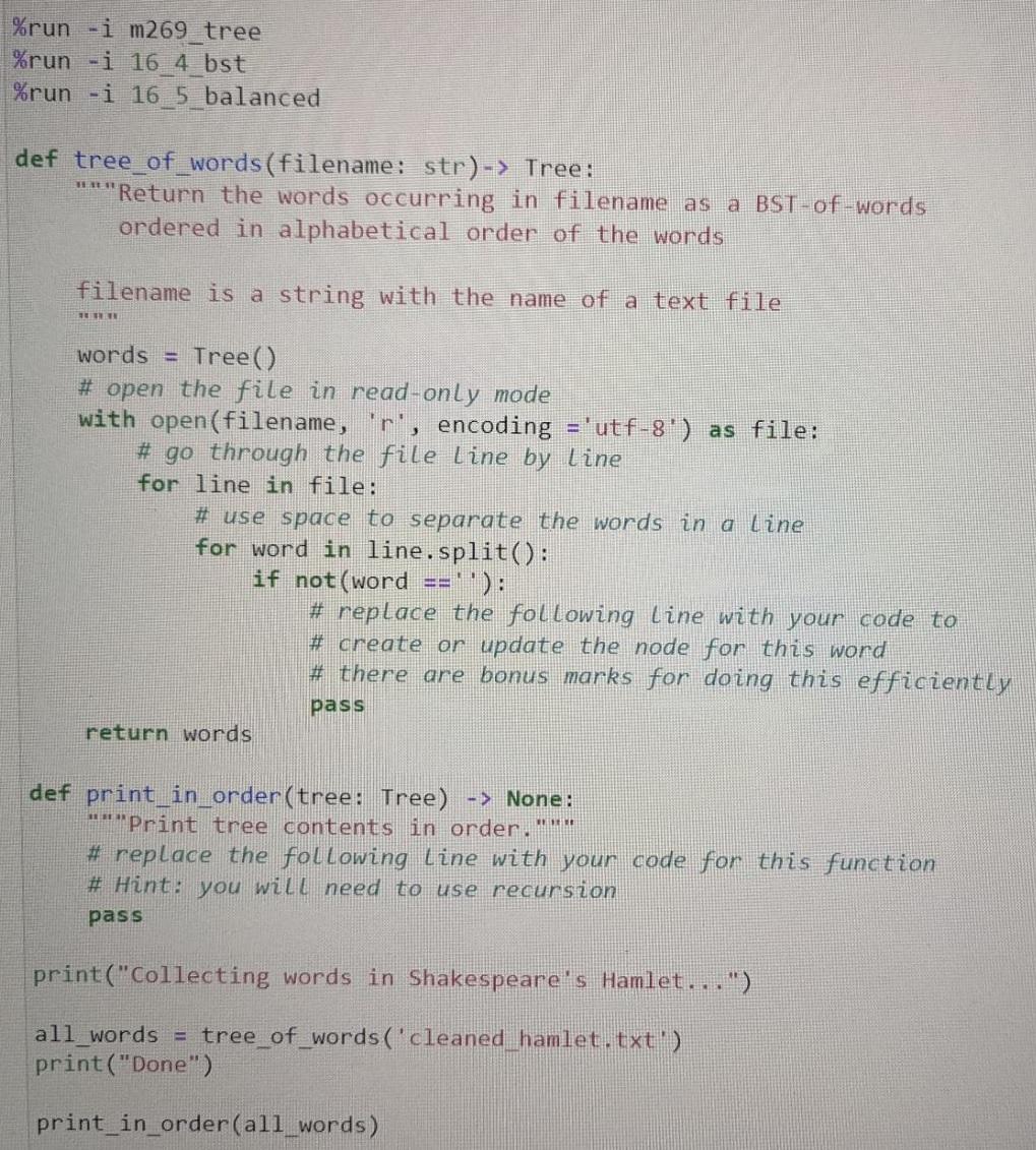 Solved REN class Tree: A rooted binary tree" def | Chegg.com