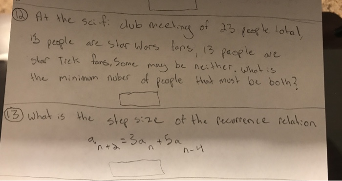 Solved I need help with these 4 discrete math problems. 4 | Chegg.com