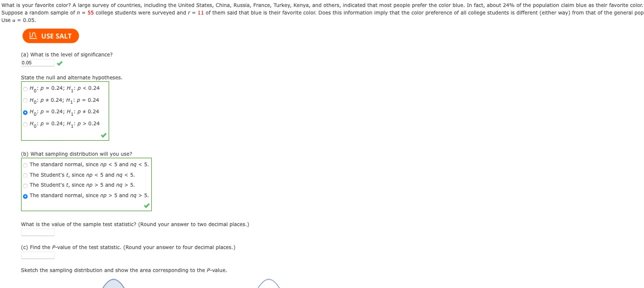 Solved Use α=0.05.1(a) ﻿What is the level of | Chegg.com