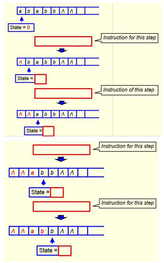 Solved 2. (14 points) To move an input string over {a,b} to | Chegg.com