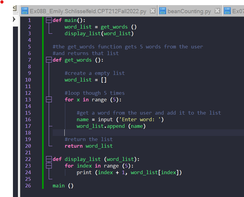 Solved The following code is in my code that I am writing. I | Chegg.com