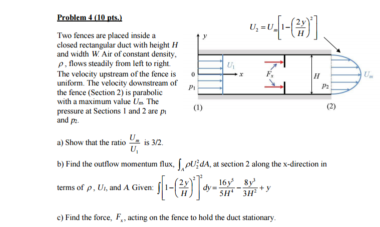 Solved 14-69 oblem 4 (10 pts. Two fences are placed inside a | Chegg.com