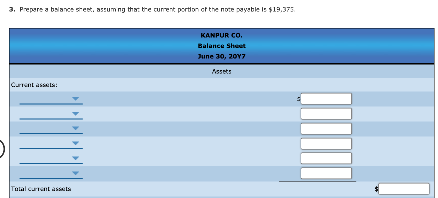 Solved Multiple-step income statement and balance sheet The | Chegg.com