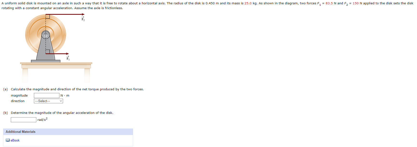 Solved rotating with a constant angular acceleration. Assume | Chegg.com