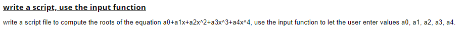 Solved Write A Script Use The Input Function Write A Script 2196