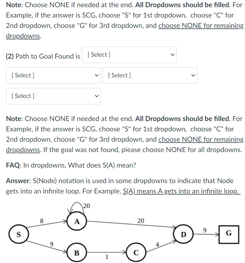 Execute BREADTH-FIRST Tree Search on this state-space | Chegg.com
