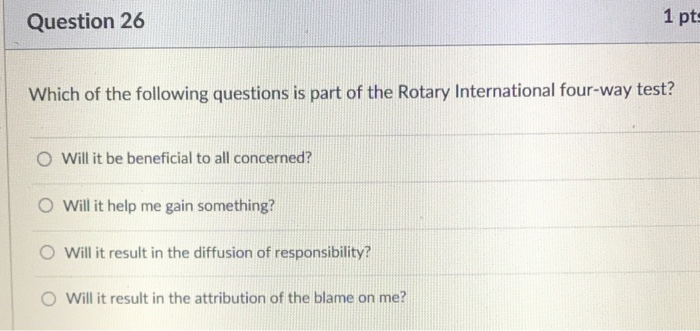 Solved Question 25 1 pt Which of the following questions is | Chegg.com