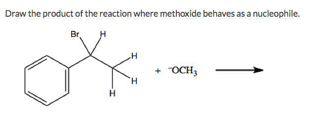 Solved Draw The Major Product Of The Following Reaction Br