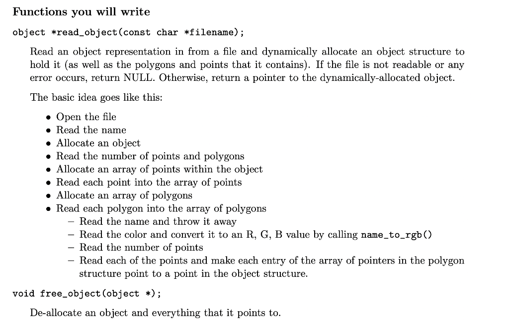Solved The data structures are declared this way: typedef | Chegg.com