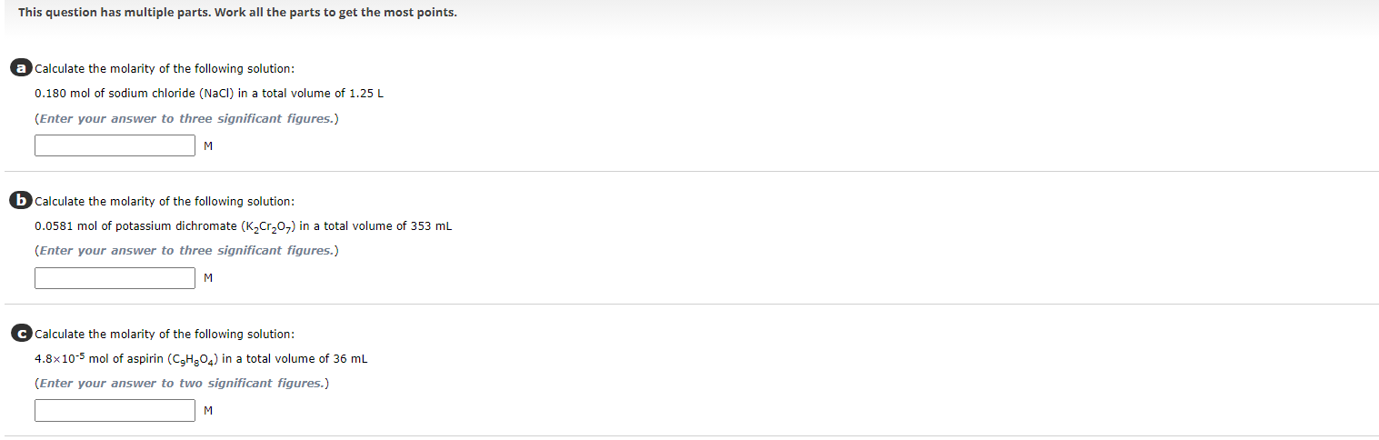 Solved This question has multiple parts. Work all the parts | Chegg.com