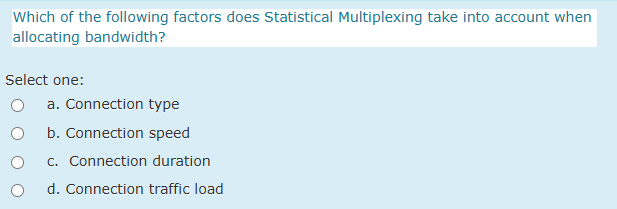 Solved Which of the following factors does Statistical | Chegg.com