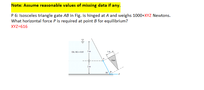 Solved Note: Assume reasonable values of missing data if | Chegg.com